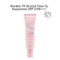Promo NEW! Wardah UV Shield Tone Up Sunscreen SPF 50+ PA+++ - Sunscreen Wajah - Hyaluron Moist ...