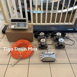 Jual Paket Jembatan Timbangan 4 PC Load Cell Keli QS 30 Ton + Indikator MK Cells MK5P + Junction ...