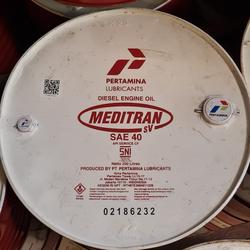 Jual 1 DRUM PERTAMINA OLI MEDITRAN S SAE40 OLI MESIN ISI 209 LTR - Kota ...