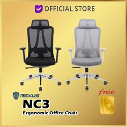 Promo Rexus NC5 Max Kursi Ergonomic Office Chair Kursi Kantor Kursi ...
