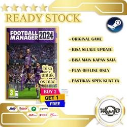 Jual Football Manager 2024 | FM 24 | Game PC Original | Complete + Editor - USB FLASHDISK ...
