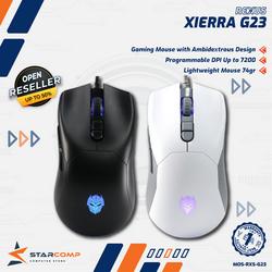 Promo Rexus Xierra G23 RGB Wired Gaming Mouse Lightweight G 23 - White ...