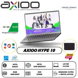 Promo LAPTOP AXIOO HYPE 10 | N4020 8GB 256GB Windows 10 Pro - Normal ...