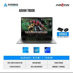 Promo Advan TBOOK X TRANSFORMER Laptop 14 inch Intel N100 4GB / 128GB ...
