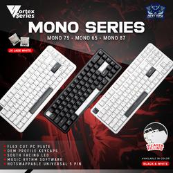 Promo VortexSeries MONO SERIES Wired Gasket Mount Mechanical Keyboard ...