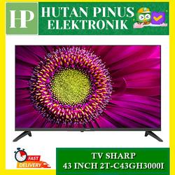 Promo Sharp LED 2K Google TV 43 Inch 2T C43GH3000i HD with HDR / 43GH3000i Cicil 0% 3x - Jakarta ...