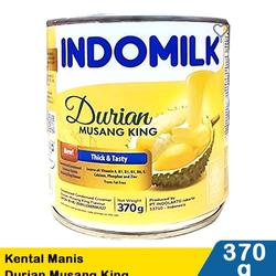Jual Indomilk Krimer Kental Manis Durian Musang King 370 g - Durian ...