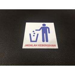 Jual Rambu jagalah kebersihan - Jakarta Barat - sentral safety sign ...
