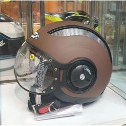 Jual Helm Zeus 218 retro pilot - Matt Black Limited Edition - L - Kota ...