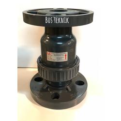 Jual Swing Check Valve PVC 2 1/2" inch ASAHI FLANGE JIS 10K JEPANG ...