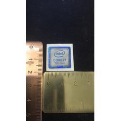 Jual Sticker stiker logo intel Core i7 EVO 11th gen ori - Kota ...