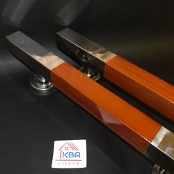 Jual Handle Pintu Rumah Minimalis / Tarikan Pintu Kayu / Kaca Lapis ...