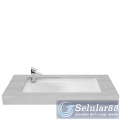 Promo Toto LW651J Wastafel Wash Basin White Body Only Tempat Cuci ...