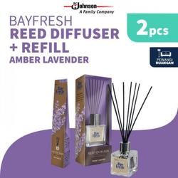 Jual Bayfresh Reed Diffuser Amber Lavender Refill 30 ML - Pengharum ...