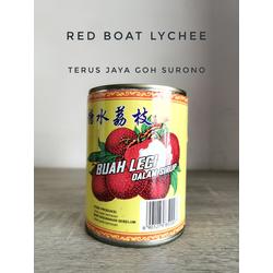 Promo RED BOAT Lychees in Syrup / Buah Leci Kaleng / Lychee in Can 567 ...