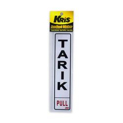 Jual KRIS STIKER PUSH l PULL l TARIK l DORONG SIGN LABEL ANODIZED ...