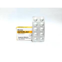 Jual INTERLAC CHEWABLE RASA STRAWBERRY STRIP 10 TABLET - Kota Bandung ...