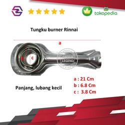 Jual cerobong burner kompor gas rinnai 522 set-tungku panjang - Kota Bekasi - samud jaya | Tokopedia
