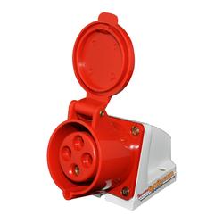 Jual Stop Kontak Genset 4 Pin 32A CEE 124 Industrial Socket 32 A GROSIR - Jakarta Pusat ...