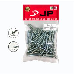 Jual BAUT JP M 4 x 50 MM - SEKRUP SKRUP BAUT JP 4x50 ISI 100 PCS - Kota Bandung - _SINAR ABADI ...