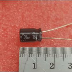 Jual 100uF 100 uF 25V Rubycon Micro Elektro Capacitor Kapasitor Elco ...