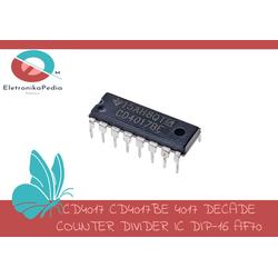 Jual CD4017 CD4017BE 4017 Decade Counter Divider IC DIP-16 AF70 - Kab ...