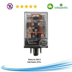 Jual RELAY AC 220V 8 KAKI BULAT / 8 PIN - Kota Surabaya - BKT ...