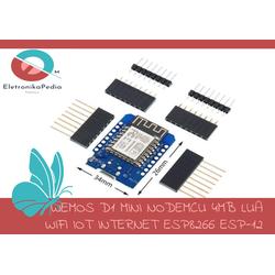 Jual [CNC] WEMOS D1 MINI NODEMCU 4MB LUA WIFI IOT INTERNET ESP8266 ESP ...