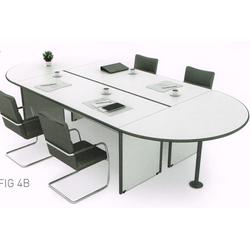 Jual Meja Rapat Meeting Conference Table Oval 4 Orang New S24 meja saja ...