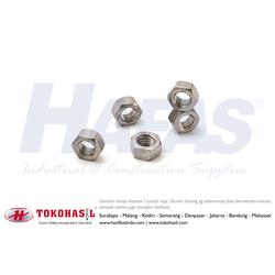 Jual Hex Nut A2 / Mur Stainless Steel SUS304 M6 - P1.00 - Jakarta Barat - PT HASIL FASTINDO ...