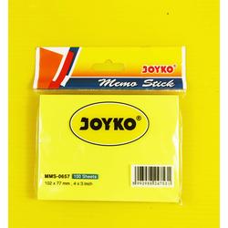 Jual MEMO STICK / STICKY NOTES JOYKO MMS - 0654 ( 77 X 76 MM ) - Kota ...