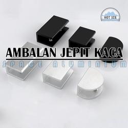 Jual Ambalan Jepit Penahan sekat kaca/ Jepit Ambalan Kaca Chrome - Jakarta Barat - Interior ...