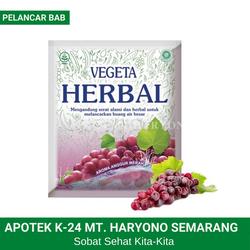 Jual VEGETA HERBAL ANGGUR MERAH 6 SACHET MELANCARKAN BUANG AIR BESAR ...
