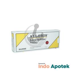 Jual ALLORIS 10MG 1 STRIP 10 TABLET / RINITIS ALERGI / URTIKARIA KRONIS ...