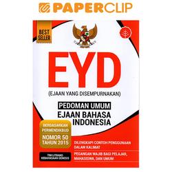 Jual BUKU ORI - PEDOMAN LENGKAP EYD EJAAN YANG DISEMPURNAKAN - Kota ...