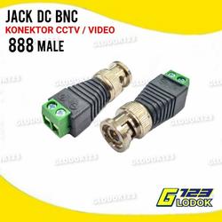 Jual Konektor jack dc BNC Male original/cctv connector/video balun upto 5mp - Jakarta Barat ...
