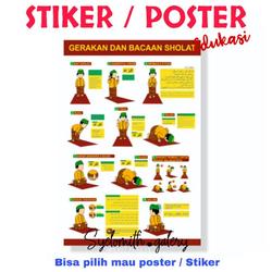 Jual Poster Gerakan dan Bacaan Sholat - Kab. Bangkalan - Edu_Islam ...