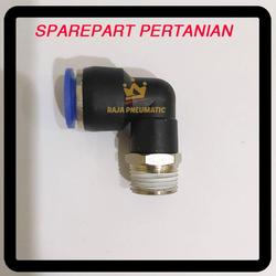 Jual FITTING NEPEL ANGIN ELBOW UKURAN SELANG 14MM DRAT 1/4 - Jakarta Barat - RAJA PNEUMATIC ...