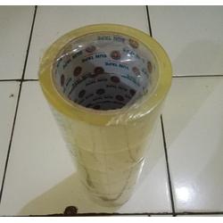 Jual lakban bening 2 inc isi 6 rol lakban plastik double tape - Jakarta ...