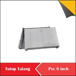 Jual Tutup Talang 8 inch Setengah Lingkaran Penutup Talang Air 8" PVC ...