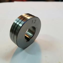 Jual Roller Wire Feeder Wheel Type OTC 1.0-1.2mm MIG Welding Feed Roll ...