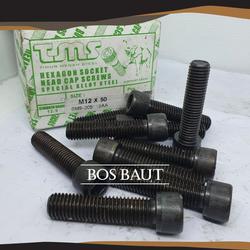 Jual Baja Hitam 12.9 Baut L M12 X 50 ( Hex Socket Screw ) M12x50 FT - Kota Tangerang - ABD ...