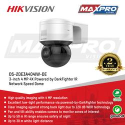 Jual DS-2DE3A404IW-DE/W - IP MINI PTZ 4MP 4X OPTICAL ZOOM HIKVISION - Jakarta Barat - Maxpro ...