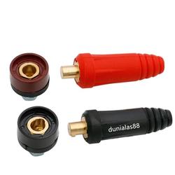 Jual Kabel Konektor Las,DKJ 50-70mm Cable Socket Connector Female Hitam ...