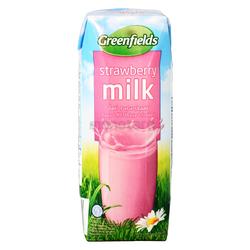 Promo [LEBIH HEMAT] Susu Greenfields UHT Strawberry 250ml x 1 Karton - Jakarta Barat ...