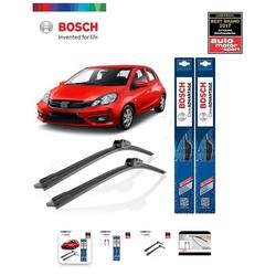 Promo Wiper Mobil Frameless Honda Brio Satya Sepasang Bosch Clear