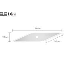 Jual Refill Cutter CK-1 OLFA Spare Blade for Craft Knife CKB-1 - Jakarta Barat - Olfa Stationery ...