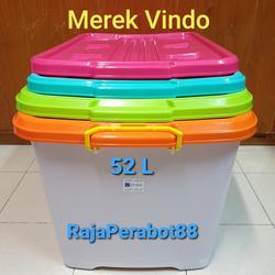 Jual EZY CONTAINER BOX CB 52 LITER / KOTAK PENYIMPANAN SERBAGUNA BSM ...