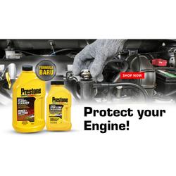 Promo Prestone Radiator Flush + Cleaner Cairan Flushing Radiator 650 ml ...