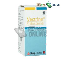 Jual VECTRINE 175MG/5ML DRY SYRUP/ERDOSTEINE/PENGENCER DAHAK/BATUK ...